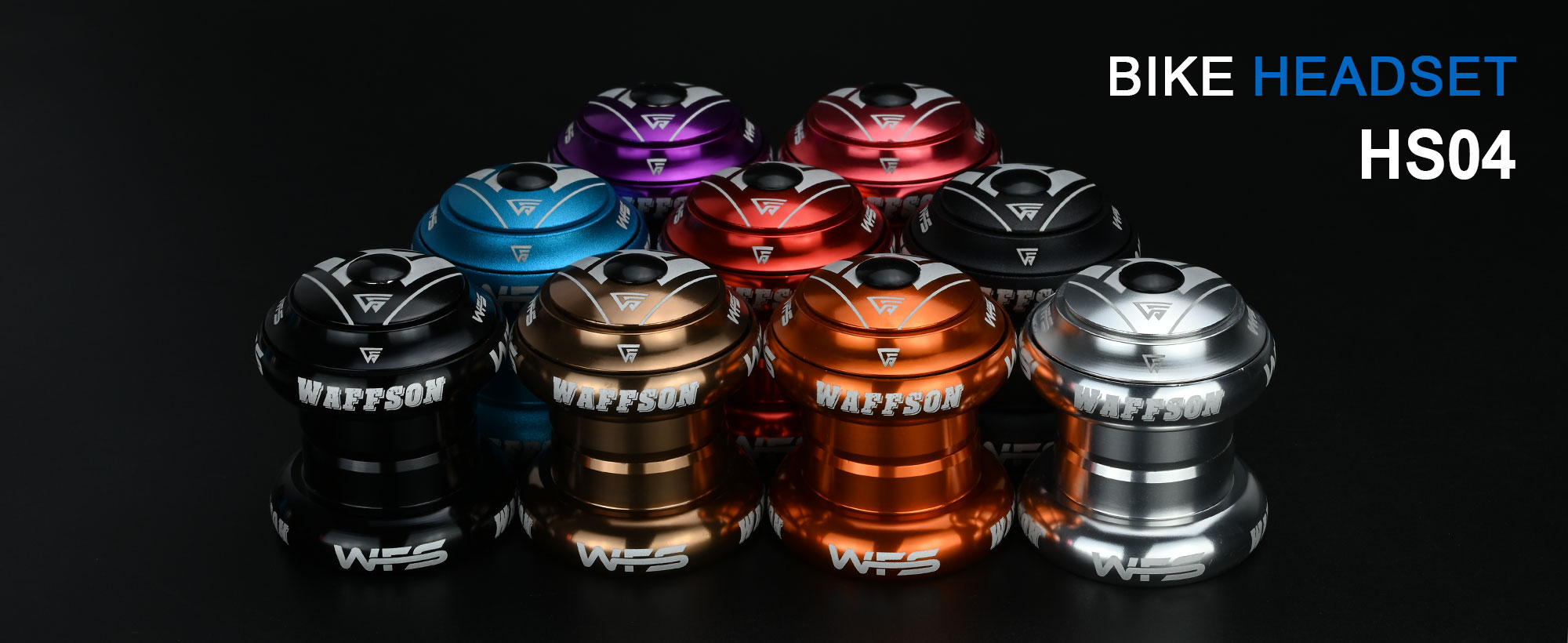 WFS NV.58 1-1/8 Inch Threadless Bike Headset - CNC Alloy, Sealed